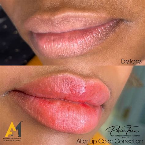 Permanent Makeup Dark Lips