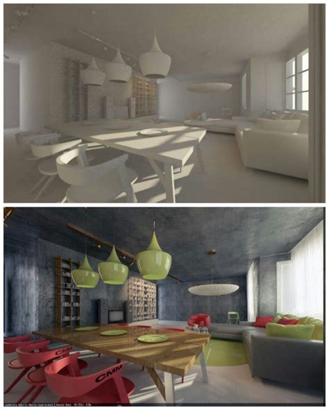 Revit Architecture Interior Rendering