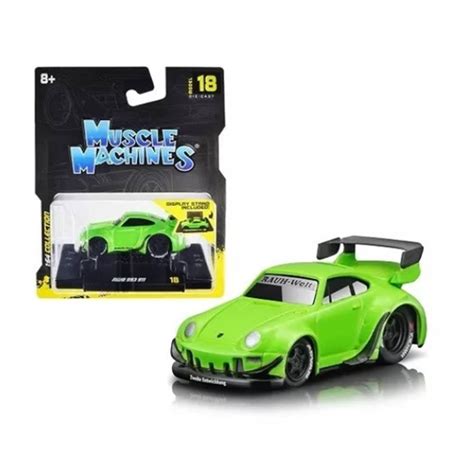 Miniatura Carro Porsche 911 993 Model 18 Muscle Machines 164