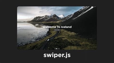 Responsive Touch Slider Using Swiperjs Real World Example Youtube