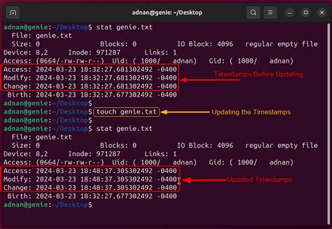 Touch Command In Linux Linux Genie