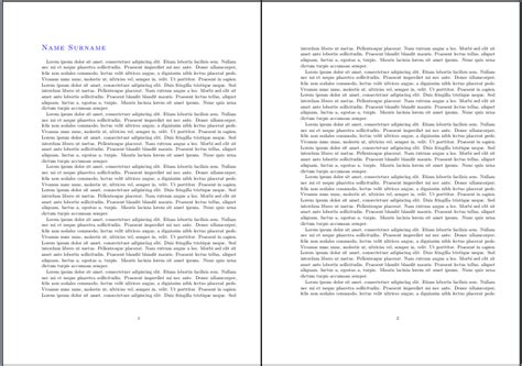 Koma Script Scrartcl Document Class Page On Second Page Tex