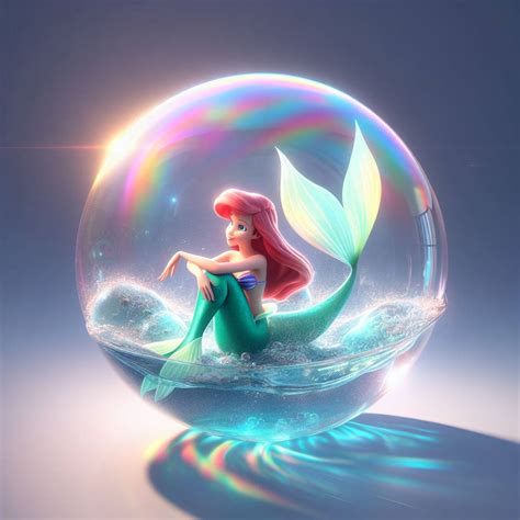 Ariel Trapped In A Bubble 2 By Carlosuriel13 On Deviantart