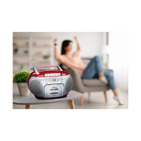 Radio Prijemnik Lenco Scd 420rd Fm Cd Player Kasetofon 3 5mm Lcd