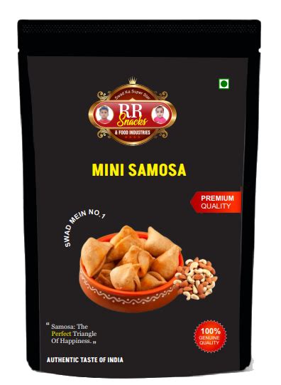 Mini Samosa Rr Snacks And Food Industries