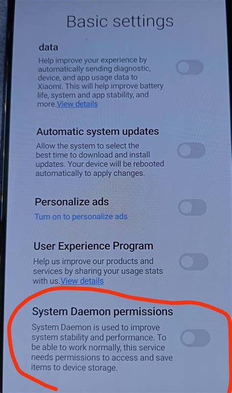 What Is System Daemon Permissions Setting In Hyperos Xda Forums