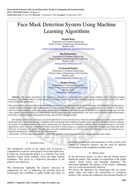 Pdf International Journal On Recent And Innovation Trends In