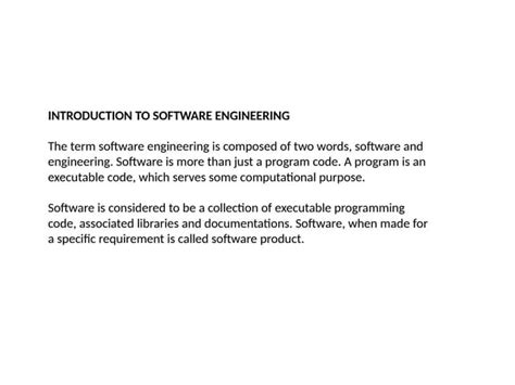 software engineering software engineering ppt pptx