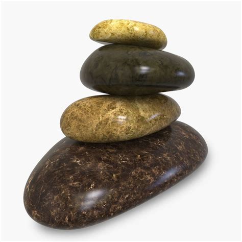 Pebbles Rock Modelo 3d 39 Max Obj Fbx C4d 3ds Free3d