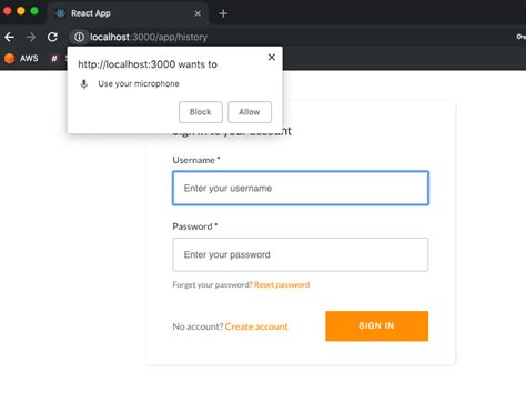 Interactions Prompting For Microphone Erroneously · Issue 2338 · Aws Amplifyamplify Js · Github