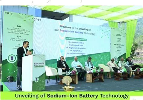 Pune Based Kpit Technologies Unveils Sodium Ion Battery Technology