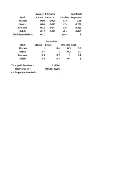 Mansci Pdf Variance Statistics