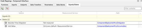 Configure Measurement Service Interfaces For Signals States And Data