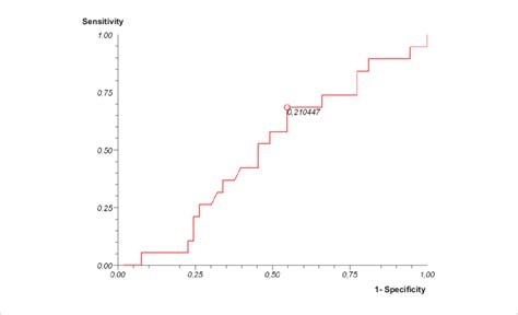 Graphic Representation Of The Roc Curve Of The Hurst Exponent He