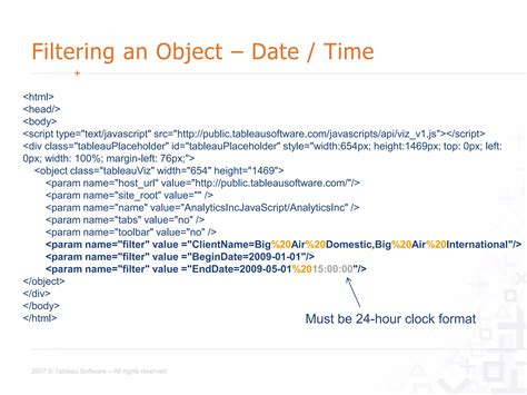 embedding with tableau server pptx web design and html internet