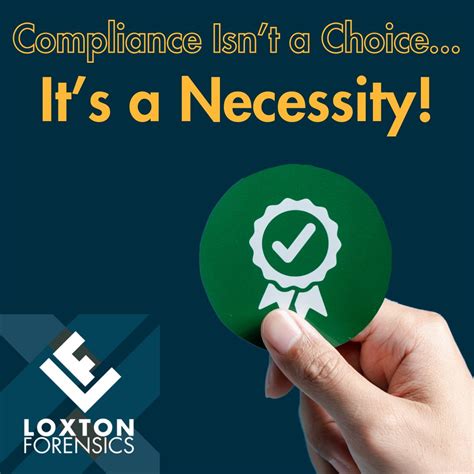 In Todays World Compliance Isnt Optional—its Essential Loxton