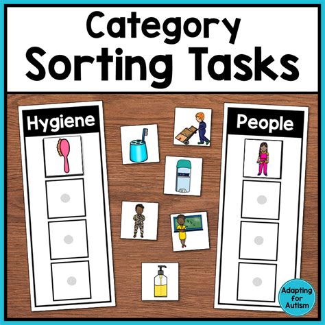 This Resource Includes Mats And Picture Cards To Practice Sorting Categories This Sorting