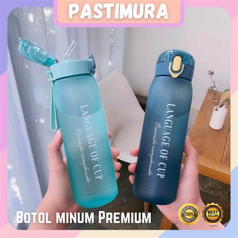 Jual [psm] Botol Minum Portable Botol Olahraga Kantor Sekolah 500ml