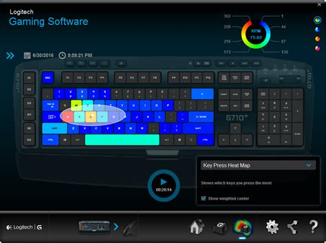 Keyboard Heatmap For One Round Of Casual ~20 Mins Rcsgo