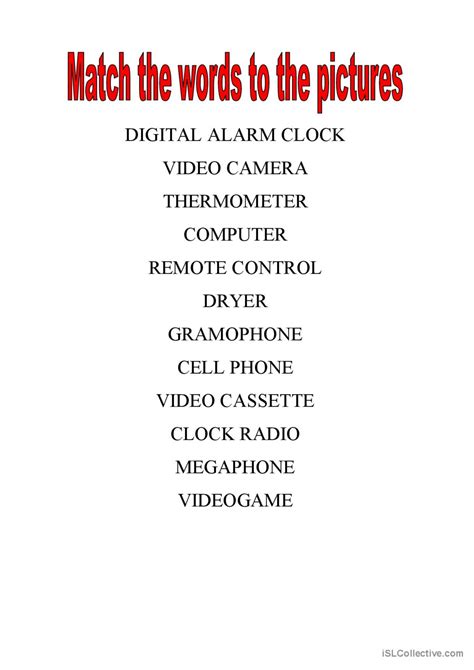 TECHNOLOGY English ESL Worksheets Pdf Doc
