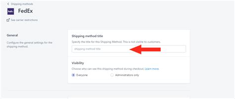 Create A Shipping Method Smart Boxing Help Center