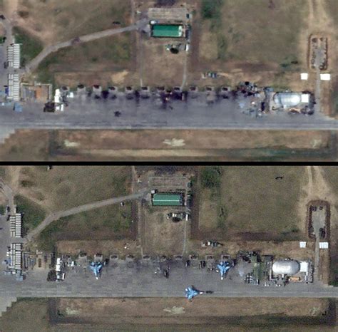 At least two Russian Su-34 bombers damaged in Ukrainian drone attack at ...