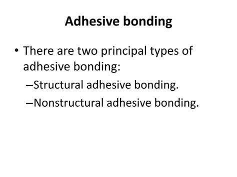 Adhesive And Adhesion PPTX Chemistry Science