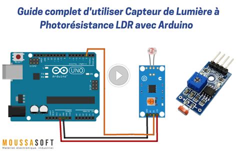 Comment Utiliser Ldr Module Capteur De Lumière à Photorésistance Avec Arduino Moussasoft