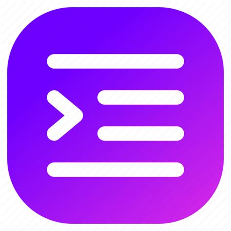 Right Align Text Icon Download On Iconfinder