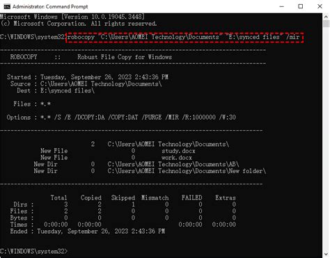 Robocopy One Way Sync Full Guide And Free Alternative