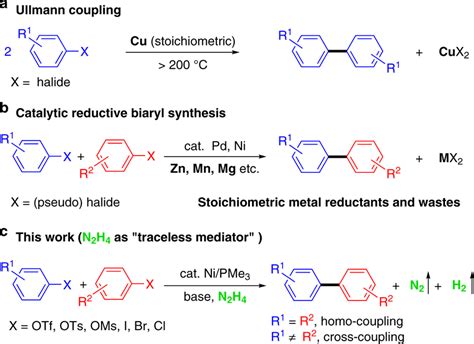 Reductive Homo And Cross Coupling Of Aryl Electrophiles To Synthesize