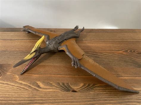 Jurassic World Dino Rivals Dual Attack Pteranodon Action Figure Mattel