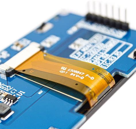 ماژول نمایشگر Oled تک رنگ 242 اینچ دارای ارتباط Spi I2c دایود