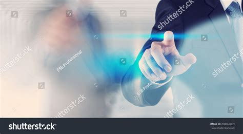 Virtual Touchscreen Images Stock Photos Vectors Shutterstock
