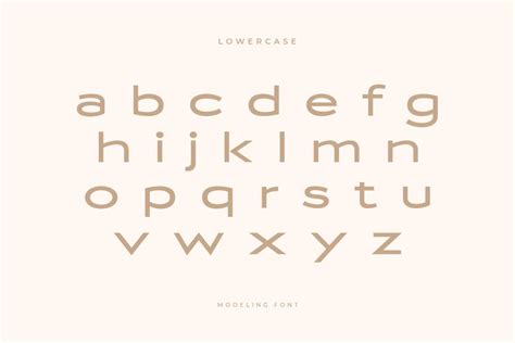 Modeling Font · 1001 Fonts