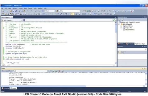 lighting up your world the atmel avr microcontroller led chasing project