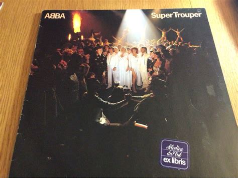 Abba Super Trouper Lp Vinyl Schallplatte Kult 1980 Gebraucht In