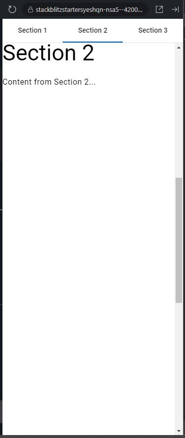 Javascript Trying To Make Mobil Scrollabe Tabs Stack Overflow