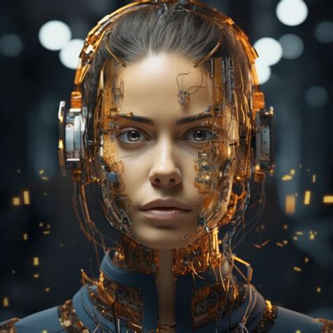 Premium Ai Image Tech Girl