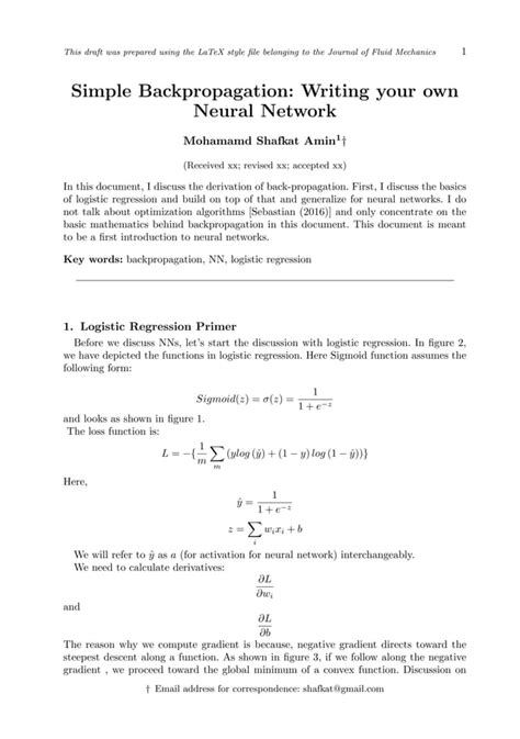 Writing Your Own Neural Network Pdf