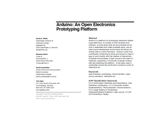 Ebook Arduino Engineer Control