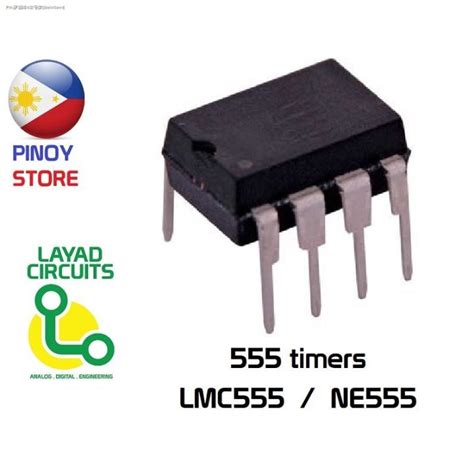 555 Timer Ic Lmc555 Ne555 Replacement For Lm555 Astable Monostable Bistable Circuit ♝ Lazada Ph