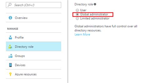 Azure Active Directory Access Denied In New Portal Stack Overflow