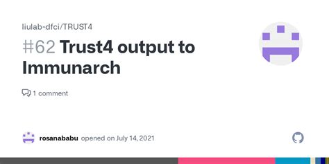 trust4 output to immunarch · issue 62 · liulab dfci trust4 · github