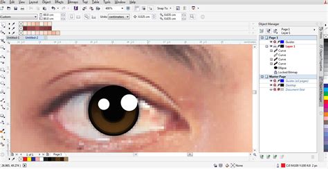 Tutorial Vektor Cara Membuat Mata Dengan Corel Draw TUTORIAL TEKNO