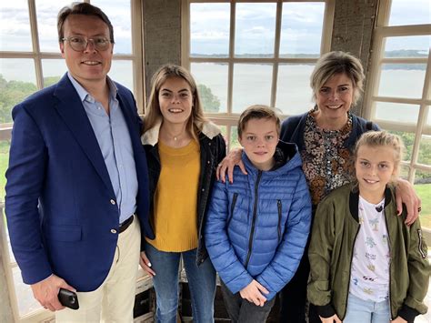 Prince Constantijn And Princess Laurentien Of The Netherlands George