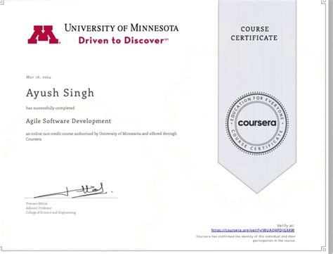Ayush Singh On Linkedin Courseracertified Universityofminnesota