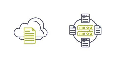 File And Server Icon 32657591 Vector Art At Vecteezy