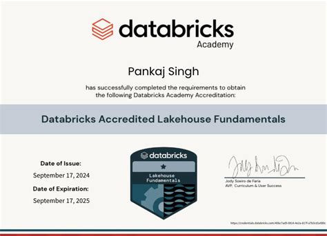 Im Happy To Share That Ive Obtained A New Certification Databricks