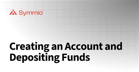 Creating An Account And Depositing Funds Symmio Protocol Gitbook